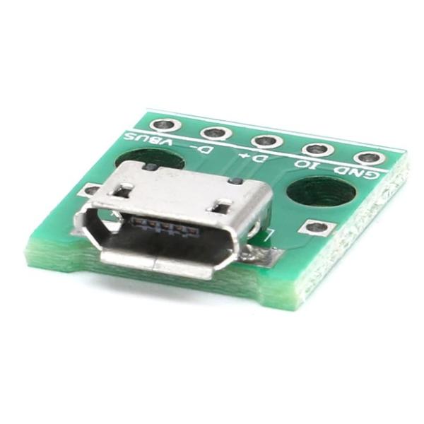 Micro USB 電源取り出し基板 ボード マイクロUSB メス→DIP 5ピン 2.54mmピッチ :Micro-USB-DIP-Board:LEDジェネリック - 通販 - Yahoo ...
