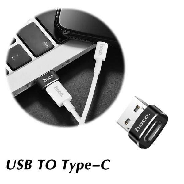 仕様型番：hoco. UA6コネクタ：USB-Aオスx1 USB-Cメスx1【検索用キーワード】USB,to,Type-C変換アダプター,hoco.,USB-A,オス,to,USB-C,メス,アダプタ,USB,Type-C,コネクタ採用機器...