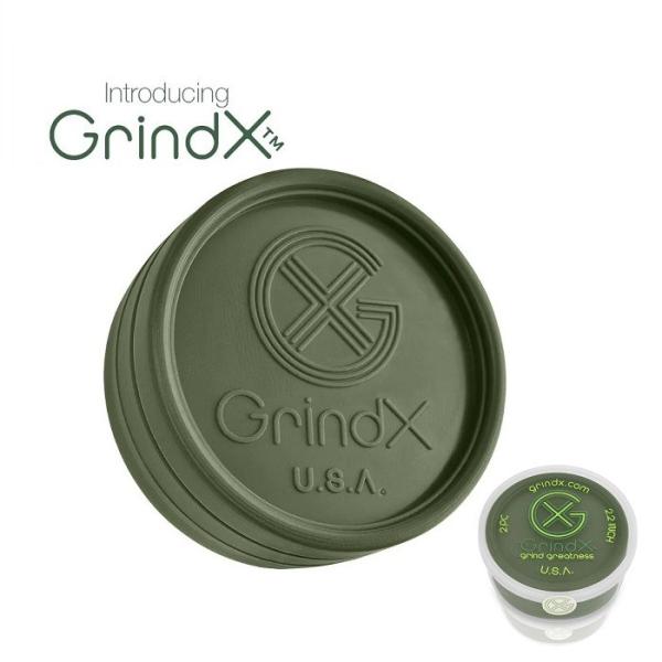 ■商品名：GrindX - Herb Grinder■サイズ：直径 55.88mm / 高さ 22.86mm / 重さ38.6g■カラー：グリーン■素材　：耐衝撃性プラスチック■付属品：ストレージジャー■注意：モニターの発色によって実際の物...