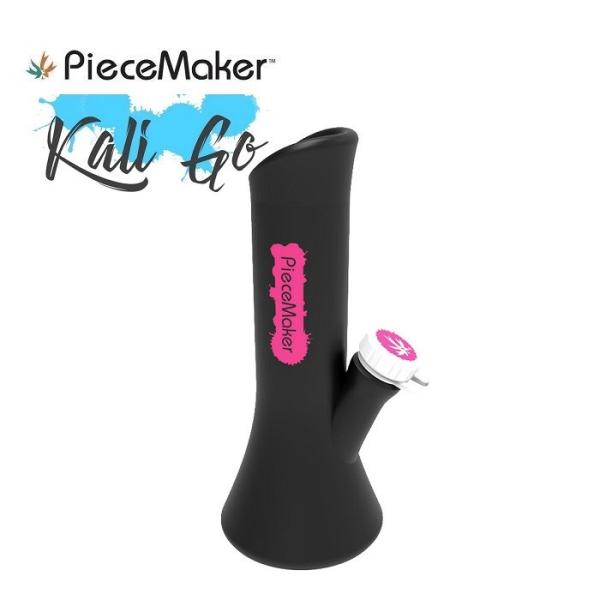 ■メーカー：PMG（PieceMaker） ■商品名：Kali GO ■サイズ：220mm／ボトム 90mm／火皿 20mm ■カラー：BlackPink ■本体素材：フードグレードシリコン ■火皿素材：フードグレードステンレススチール■注...