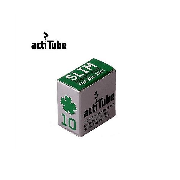 ■商品名　：actiTube 10 Filter SLIM■メーカー：actiTube（アクティチューブ）■内容量　：活性炭フィルター 10本入り（スリム）■サイズ　：長さ 27mm / 直径 8mm■注意　　：モニターの発色によって実際の...