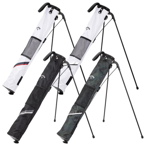男女兼用のスポーティーな２０２５年モデルです。持ち運びに便利なスタンドクラブケースで、ショルダーストラップ・フード付いており、メッシュポケットも装備しています。オールゴルファーに向けた飽きのこないデザインです。