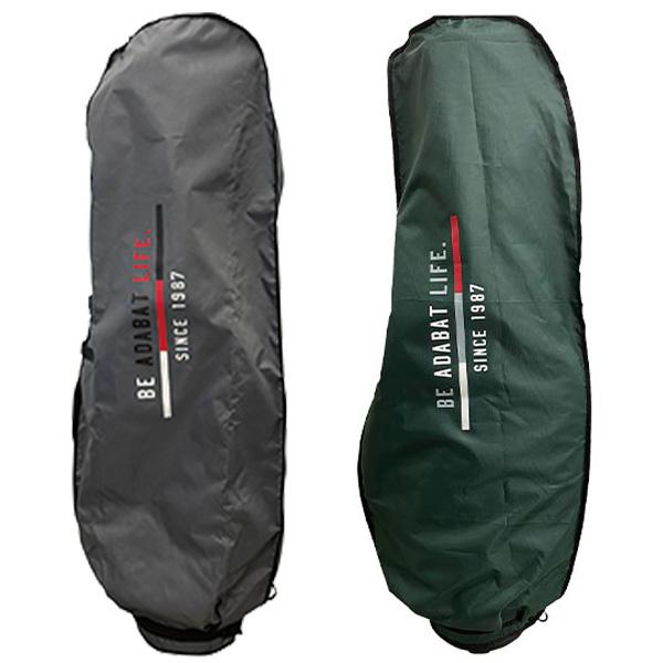 宅配便などでキャディバッグを発送する際に、輸送中のキズからキャディバッグを守るカバーです。送り状が入れられるクリアポケットを装備しており、未使用時はコンパクトに折り畳んで保管することが可能です。