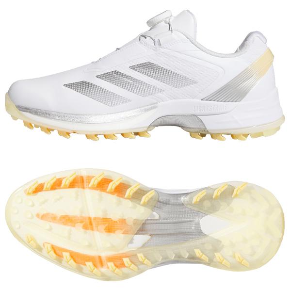 合成皮革アッパーにテキスタイルライニングを組み合わせ、ローカットデザインのスタイリッシュなルックスに仕上げました。軽量かつ高反発のＬＩＧＨＴＳＴＲＩＫＥミッドソールとＬＩＧＨＴＳＴＲＩＫＥプロクッショニングがスイング時の力強い蹴りをもたらす...