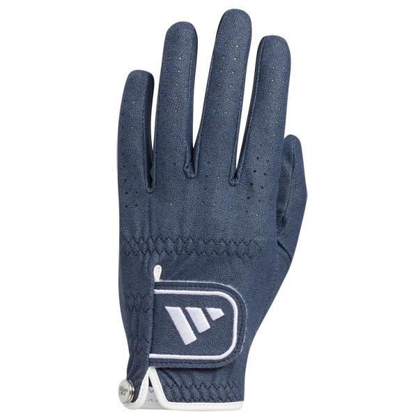 クラシックなデザインで、スタイリッシュに仕上げた２０２４年モデルです。手のひらには合成皮革を使用し、甲にはナイロン製を採用しています。面ファスナーストラップにより、手にしっかりと固定することができます。