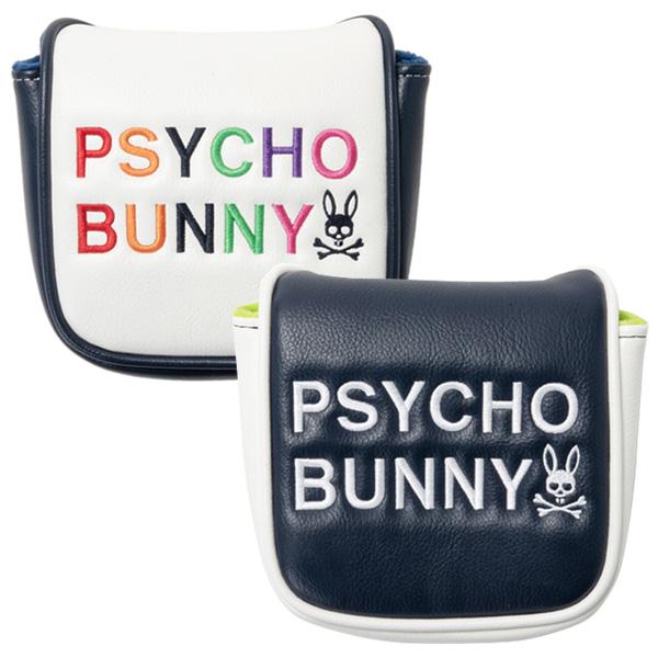 大きなウサギの耳をつけたスカル＆ボーンズのデザインを配した２０２４年モデルです。合成皮革生地をベースに、シンプルなデザインで仕上げました。内側はクラブを保護するソフト裏地を使用しています。マレットタイプのパターに装着可能です。※ヘッド形状が...