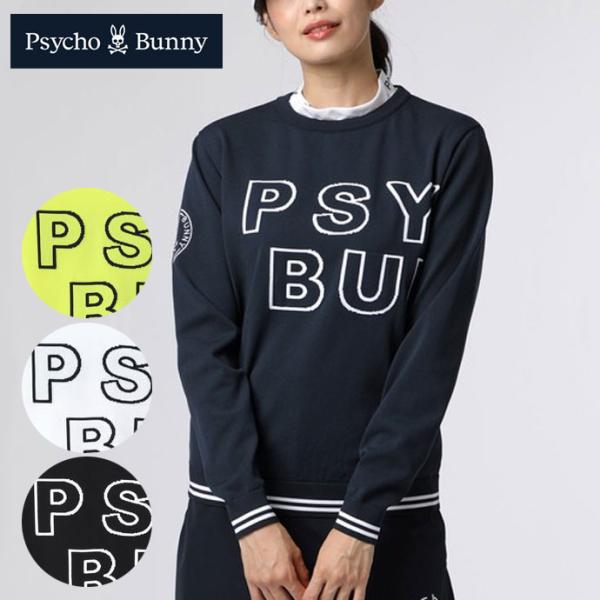 ■カラー 　ネイビー　／　イエロー　／　ホワイト　／　ブラック■素材 　表地:ポリエステル100%ゴルフ　／　ウエア　／　ウェア　／　新品　／　レディース　／　女　／　長袖　／　セーター　／　クルーネッククルーネックニット