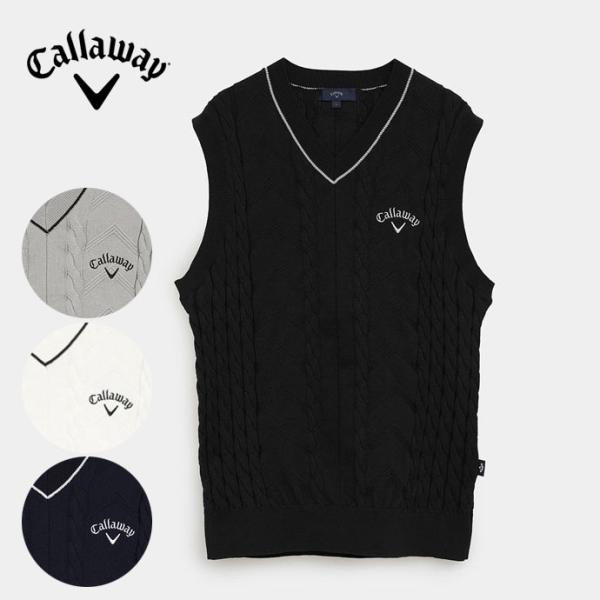 ■カラー 　ブラック　／　グレー　／　ホワイト　／　ネイビー■素材 　本体:ポリエステル100%　／　リブ部分:ポリエステル98%×ポリウレタン2%ゴルフ　／　ウエア　／　メンズ　／　男　／　新品　／　トップス　／　ベスト