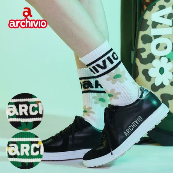 ■カラー 　ブラック　／　グリーン　／　ホワイト■素材 　コットン×アクリル×ポリエステル×ナイロン×ポリウレタンゴルフ　／　ウエア　／　レディース　／　女　／　新品　／　ソックス　／　靴下