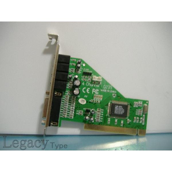 ・Cmedia Sound Card サウンドカード 4 Channel CMI8738/PCI-SX