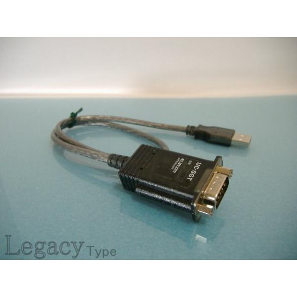 ・ELECOM USB-Serial シリアル Dsub 9pinオス 変換　RS-232C 接続ケーブル UC-SGT　Dsub・9pin・オス　　USB・タイプA