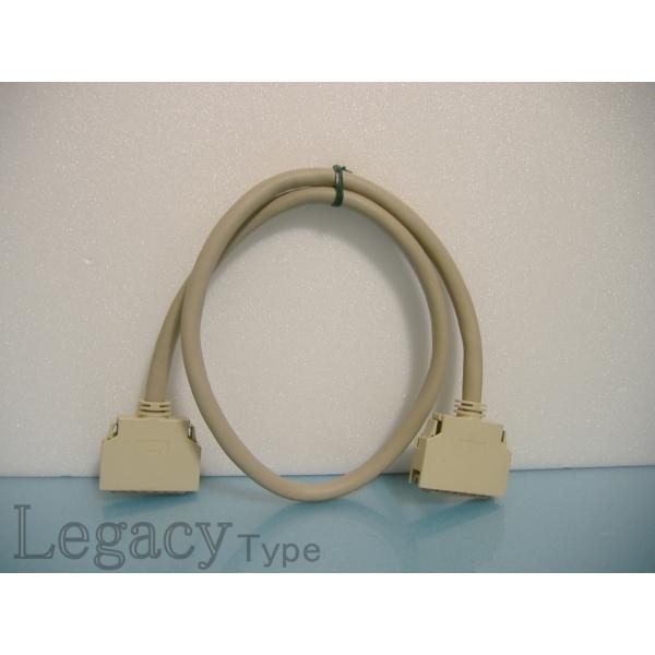 ・SCSIケーブル D-sub ハーフ 50pin オス-オス 約65cm　D-sub ハーフ・50pin・オス　　D-sub ハーフ・50pin・オス