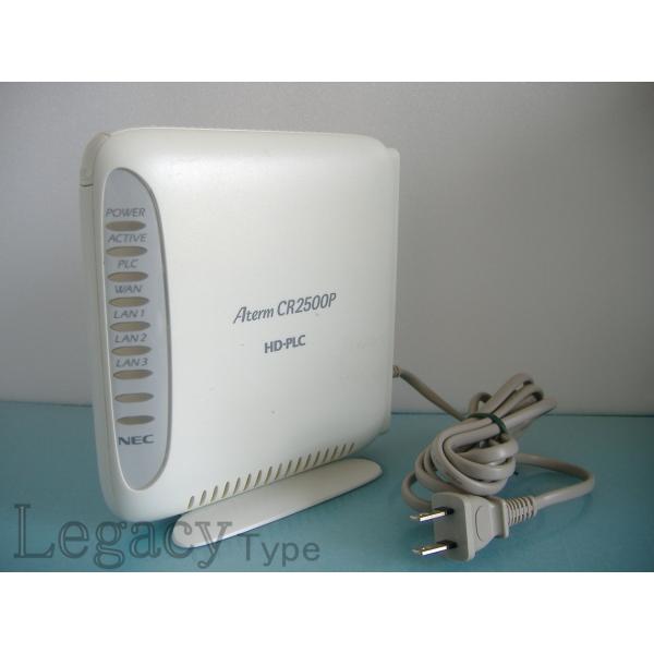 ・NEC HD-PLC PLCアダプタ PLC内蔵ルータ Atern CR2500P