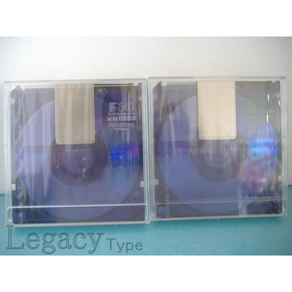 ・SONY ソニー MOディスク　640MB Winフォーマット 1枚　230MB Macフォーマット 1枚 