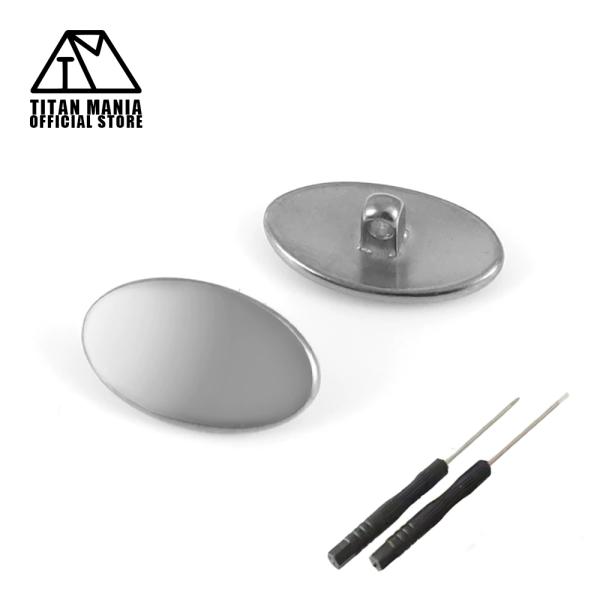 【商品詳細】サイズ(約)：7×12mm重量(約)：0.3g材質：チタン※こちらの製品はネジ式の鼻パッドになります。ワンタッチ式やかしめ式の鼻パッドには取り付けることが出来ません。お手持ちの眼鏡をご確認頂いた上でのご購入をお願い致します。※ネ...