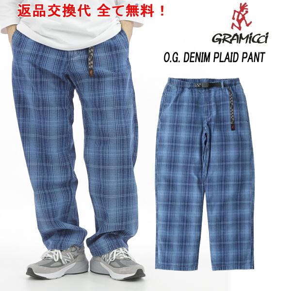 ■商品説明■グラミチ O.G.デニムプラッドパンツ G5FM-P076が入荷。980年代、カリフォルニアの小さな倉庫で、クライマーが欲しい機能をすべて具現したGRAMICCIブランドは誕生しました。その当時の空気感を表現したオリジナルグラミ...