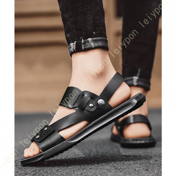 【発売日：2022年08月10日】【素材】合成皮革【カラー】ブラック、ブラウン【サイズ】24.0cm、24.5cm、25.0cm、25.5cm、26.0cm、26.5cm、27.0cm初夏を遊びつくす！レジャー魂は足元から！洗練されたシンプ...