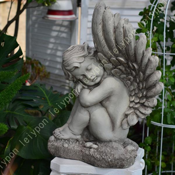 【発売日：2025年06月12日】ガーデンオーナメント 置物1.塗装もとても美しく丁寧で、見た目や触ったときの質感も高く、細かい仕上がり、繊細なディテールでとてもリアルな出来です。2.防水・日焼け止め、色が褪せるのを防ぎます、屋外装飾に適し...