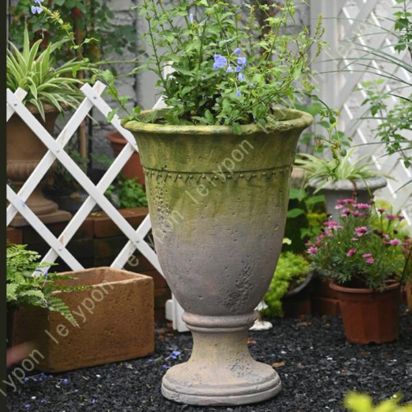 【発売日：2025年10月02日】プランター 置物★表面コーティングは製品を保護し、耐久性、耐候性、耐日光性、防水性を備えています★苗をはじめ、観葉植物や多肉植物、ハーブ等いろいろなグリーンの栽培にオススメです!(※植物は含まれません)★御...