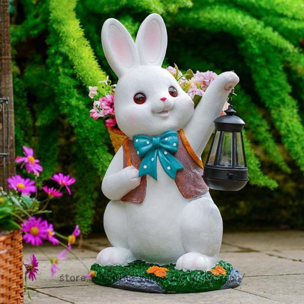 【発売日：2025年03月31日】暖かい光が癒しい雰囲気を作り出すソーラー置物です☆【可愛いソーラーライト】可愛くて我慢できないソーラーライトがこれから登場します。お部屋照明としてはもちろん、普段の家飾り用品、装飾商品としても素敵です（※植...