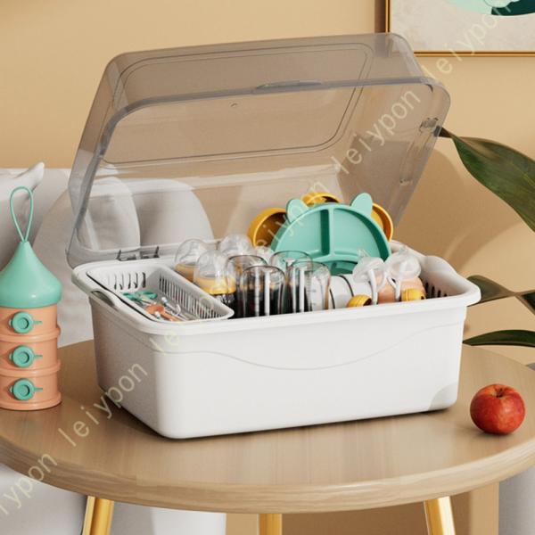 【発売日：2023年05月31日】商品の説明簡単のカラフルでおしゃれな哺乳瓶乾燥ラックです。サイズ：A=39.5*29*22.8cm（スタンド棒*8、箸立て*1）。B=43.5*32*24.5cm（スタンド棒*6、箸立て*1）。具体的なデザ...