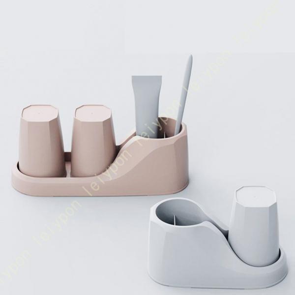 【発売日：2023年04月19日】商品の説明◆材質：PP素材◆カラー：写真通り◆製品サイズ：A=1本のコップスタンド=20*9.5*9.5cm(歯磨きコップ×1)、B=2本のコップスタンド=28*9.5*9.5cm(歯磨きコップ×2)。製品...