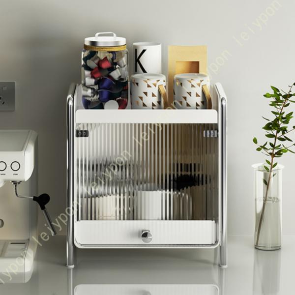 【発売日：2023年07月05日】商品の説明サイズ：A=30.3*18*32.5cm。B=32.4*18*37.5cm。注意：製品の簡単なインストールが必要です。製品は食器棚に限り、他の撮影品は含まれていません！材質：ステンレス素材。【収納...