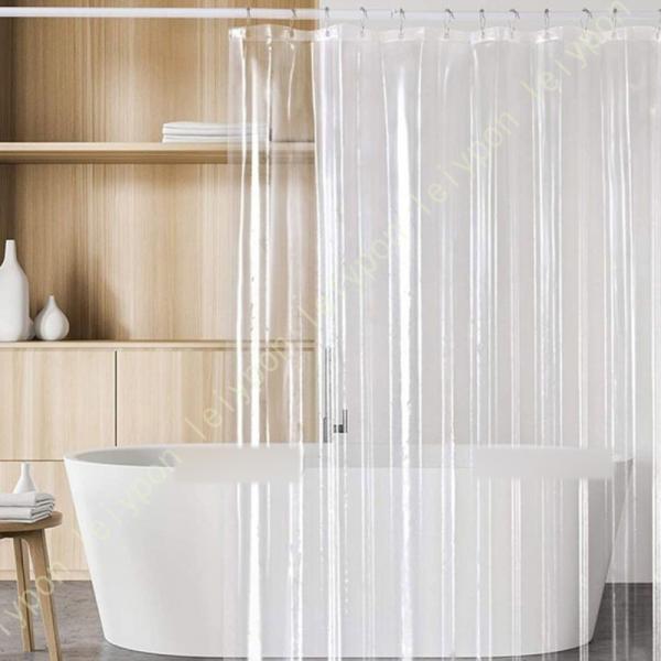 【発売日：2023年03月31日】【間切り＆目隠しの利用】厚手材質でバスルーム以外でもキッチンやリビング、トイレ、子供部屋など目隠しや間仕切りとしても使えます、視覚的には微かの映像で個人プライバシーも守られます。【おすすめ理由】防水防カビの...