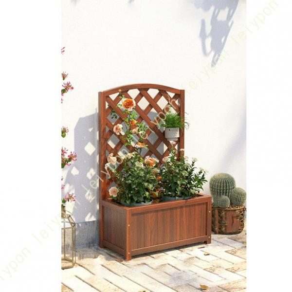 【発売日：2025年09月30日】【商品名】：フラワースタンド【素材】：木【商品サイズ】：60*90cm【簡単組立】ノッチにクロスバーを差し込み、穴に固定ネジを締めすだけ完成作成します!複雑な工具を使わずに植木鉢スタンドを組み立てることがで...