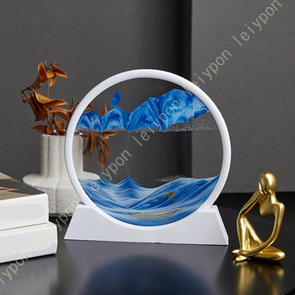 【発売日：2025年06月12日】■「スタイリッシュな砂絵をご紹介します」：  ◆サンドペインティングとは、色とりどりの繊細な砂が不規則に落ちていく様子や、砂が作り出す毎回異なる情景を鑑賞することができるインテリアのことです。 ◆砂時計のよ...