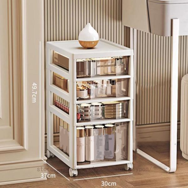 【発売日：2025年08月20日】○耐荷重に強く、重いものも軽いものも、きちんと収納できます!○サイドラックとしても使え、ドレッサーにコスメとしても使用できます!○コスメ収納だけでなく、散らかりがちな小物・日用品・雑貨など全てまとめて収納で...