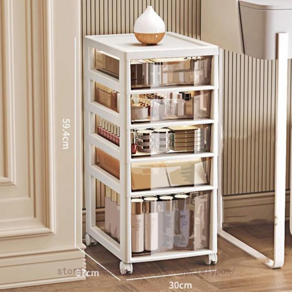 【発売日：2025年08月20日】○耐荷重に強く、重いものも軽いものも、きちんと収納できます!○サイドラックとしても使え、ドレッサーにコスメとしても使用できます!○コスメ収納だけでなく、散らかりがちな小物・日用品・雑貨など全てまとめて収納で...