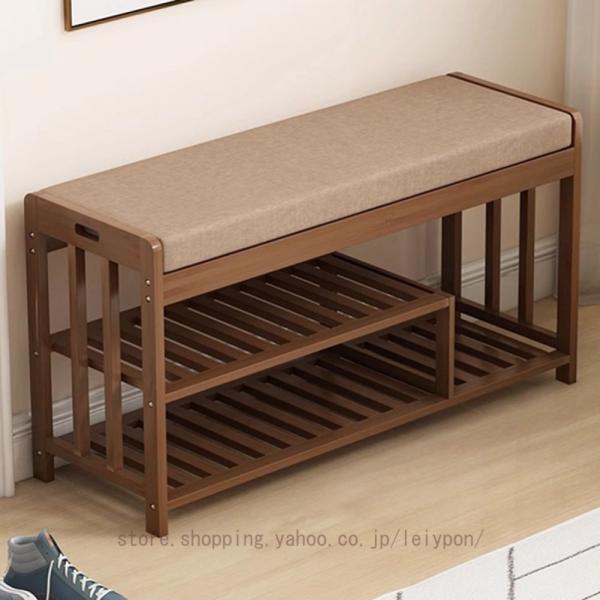 【発売日：2025年08月28日】【素材】座面：綿麻、フレーム：竹 【サイズ】幅50/60/70/80/90cm、奥行き27cm、高さ44cm  【快適で実用的】座面は適度なクッション性があり、座りやすくなっています!表面は肌触りの良い合皮...