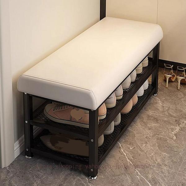 【発売日：2025年08月28日】【素材】座面：PU、フレーム：炭素鋼 【サイズ】幅60/70/80/90cm、奥行き32cm、高さ51cm  POINT 1：快適な座り心地を提供するクッション上部のクッションは柔らかく弾力性のある素材を使...