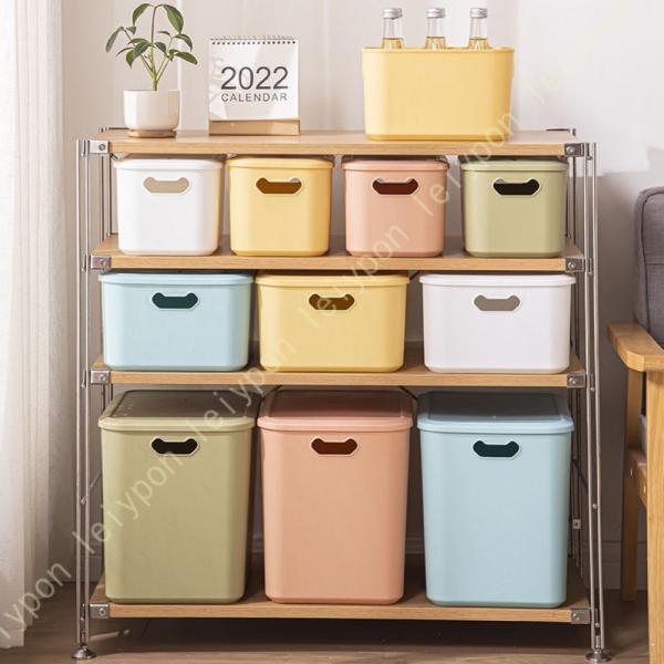 【発売日：2023年03月13日】商品の説明A/26ｘ18ｘ16B/35ｘ25ｘ16C/35ｘ25ｘ24D/35ｘ25.5ｘ30（5個）/色：ホワイト/グリーン/オレンジ/ブルー/イエロー材 質：プラスチック蓋付き・スペースを有効活用蓋付き...