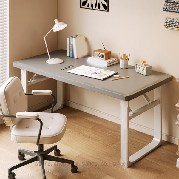 【発売日：2024年12月20日】【サイズ】テーブルの厚さ25cm。本体：幅80cm/100cm/120cm×奥行40cm/50cm/60cm×高さ65cm/75cm。●使うときだけサッと出せるフレーム折りたたみ式デスク。●パソコン用、ミシ...