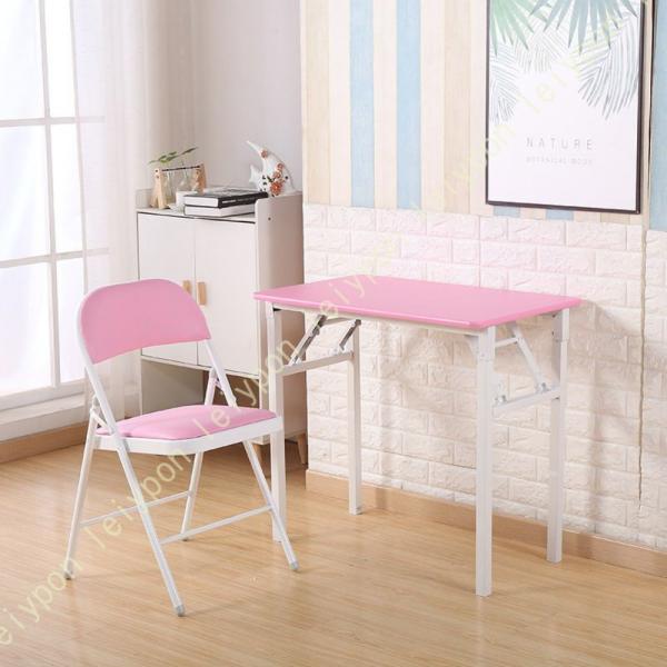 【発売日：2024年12月25日】【サイズ】本体：【 机・椅子セット】幅80cm×奥行50cm×高さ75cm。【 机・椅子セット】幅100cm×奥行50cm×高さ75cm。●使うときだけサッと出せるフレーム折りたたみ式デスク。●パソコン用、...