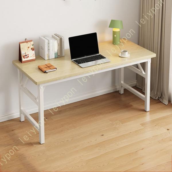 【発売日：2025年07月08日】【サイズ】本体：幅80cm/100cm/120cm×奥行40cm/50cm/60cm×高さ75cm。●使うときだけサッと出せるフレーム折りたたみ式デスク。●パソコン用、ミシン用、宿題用、用途多彩の簡易デスク...