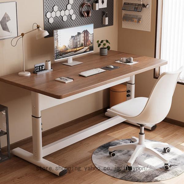 【発売日：2025年02月13日】【サイズ】本体：【昇降式】幅80cm×奥行50cm×高さ65~90cm。【昇降式】幅80cm×奥行60cm×高さ65~90cm。●パソコン用、ミシン用、宿題用、用途多彩の簡易デスク。●足元広々でゆったり利用...