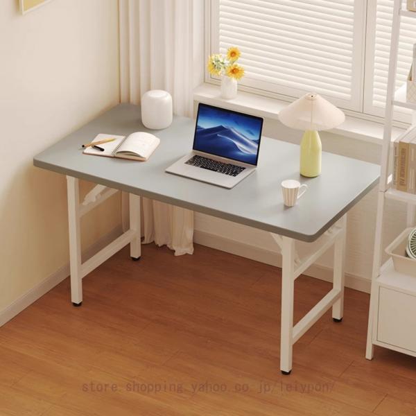 【発売日：2024年12月24日】【サイズ】本体：幅80cm/100cm×奥行40cm/50cm/60cm×高さ75cm。●使うときだけサッと出せるフレーム折りたたみ式デスク。●パソコン用、ミシン用、宿題用、用途多彩の簡易デスク。●折りたた...