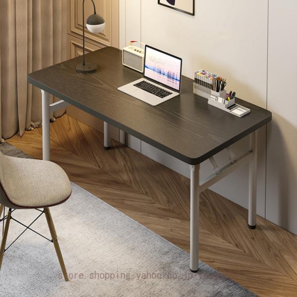 【発売日：2024年12月20日】【サイズ】本体：幅80cm/100cm×奥行40cm/50cm/60cm×高さ75cm。●使うときだけサッと出せるフレーム折りたたみ式デスク。●パソコン用、ミシン用、宿題用、用途多彩の簡易デスク。●折りたた...