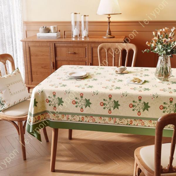 【発売日：2025年09月09日】PVCテーブルクロス・清潔でおしゃれな食卓を手軽に実現!サイズ：80x120 90x140 90x150 100x100 100x160 100x180 120x120 120x160 120x180 14...