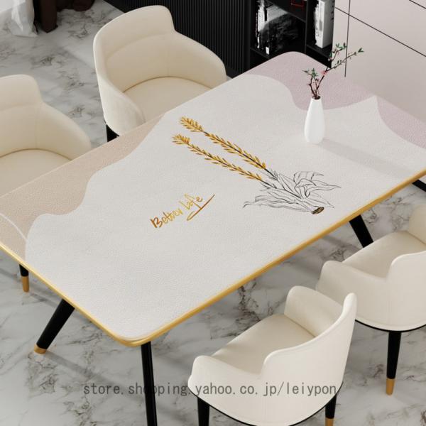 【発売日：2025年09月09日】PVCテーブルクロス・清潔でおしゃれな食卓を手軽に実現!サイズ：40*60 50*100 60*60 60*100 60*120 65*120 70*70 70*120 70*130 70*140 75*1...