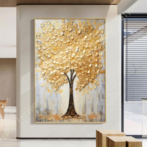 【発売日：2025年09月08日】絵画 インテリア おしゃれ 玄関■全アルミ合金製のフレーム(ゴールド)は、頑丈かつ耐久性があり、防虫・防湿機能も備えています!■高.級.感溢れる仕上がりで、長期間美しい状態を保ちます!■多様なスタイルや色彩...