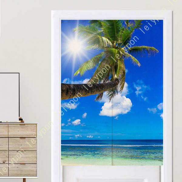 【発売日：2025年05月23日】突っ張り棒に通すだけ、誰でも簡単にすぐ取り付け完了。 ※突っ張り棒は付属しておりません。生地は厚く丈夫で、手触りが良く、変形しづらいものを使用しています。また、手縫いで製造しているので、ほつれや毛玉が起きづ...