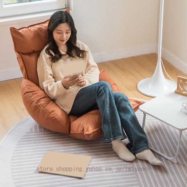 【発売日：2025年08月27日】★もっちりとした座り心地で癒されるフロアチェア・座椅子 ★：低反発チップウレタン使用で 長時間座っていても疲れにくいもっちり触感：コンパクトながらもしっかり体を支えてくれるフロアチェア：段階リクライニング機...