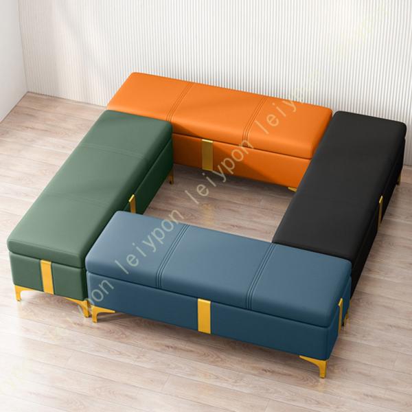 【発売日：2026年02月06日】商品名：収納付きスツール　ボックススツール材　質：PUレザー；◆構造部材木製、ウレタンフォーム★収納家具としても、スツールとしても深さがあるので見た目以上にたくさん収納できます!フタを開いたときに全開を防ぐ...