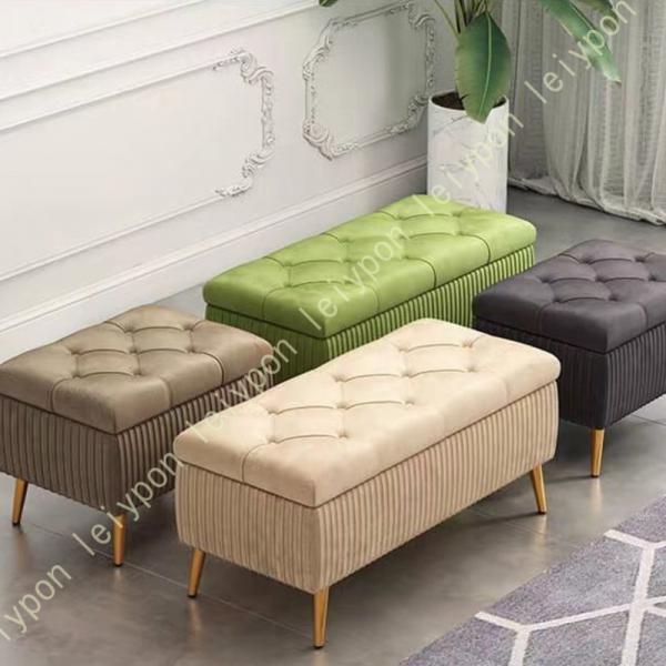 【発売日：2025年07月28日】商品名：収納付きスツール　ボックススツール材　質：パイル生地；◆構造部材木製、ウレタンフォーム★収納家具としても、スツールとしても深さがあるので見た目以上にたくさん収納できます!フタを開いたときに全開を防ぐ...