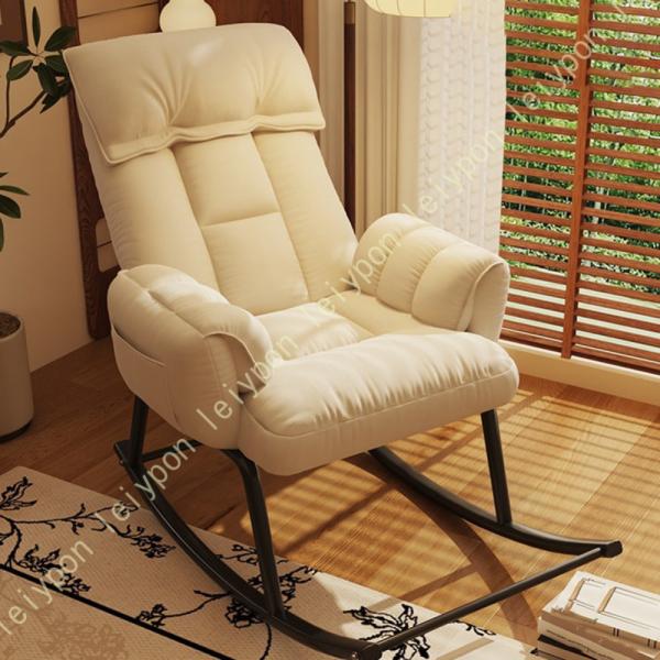 【発売日：2025年04月30日】製品パラメータ：名前：レジャーロッキングチェアスタイル：シンプルでモダン充填材質：コットン生地：科学技術綿布/猫の皮つかみ●※詳しいサイズ情報について、画像を参考にお願いします。●適用範囲:寝室、リビング、...