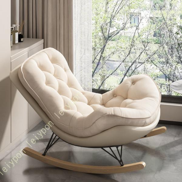 【発売日：2025年04月30日】カテゴリー: ロッキングチェアクッション素材：防水技術布+コットン耐荷重：200kg/440ポンド※詳しいサイズ情報について、画像を参考にお願いします。用途: リビングルーム、寝室、ホテル、図書館、コーヒー...